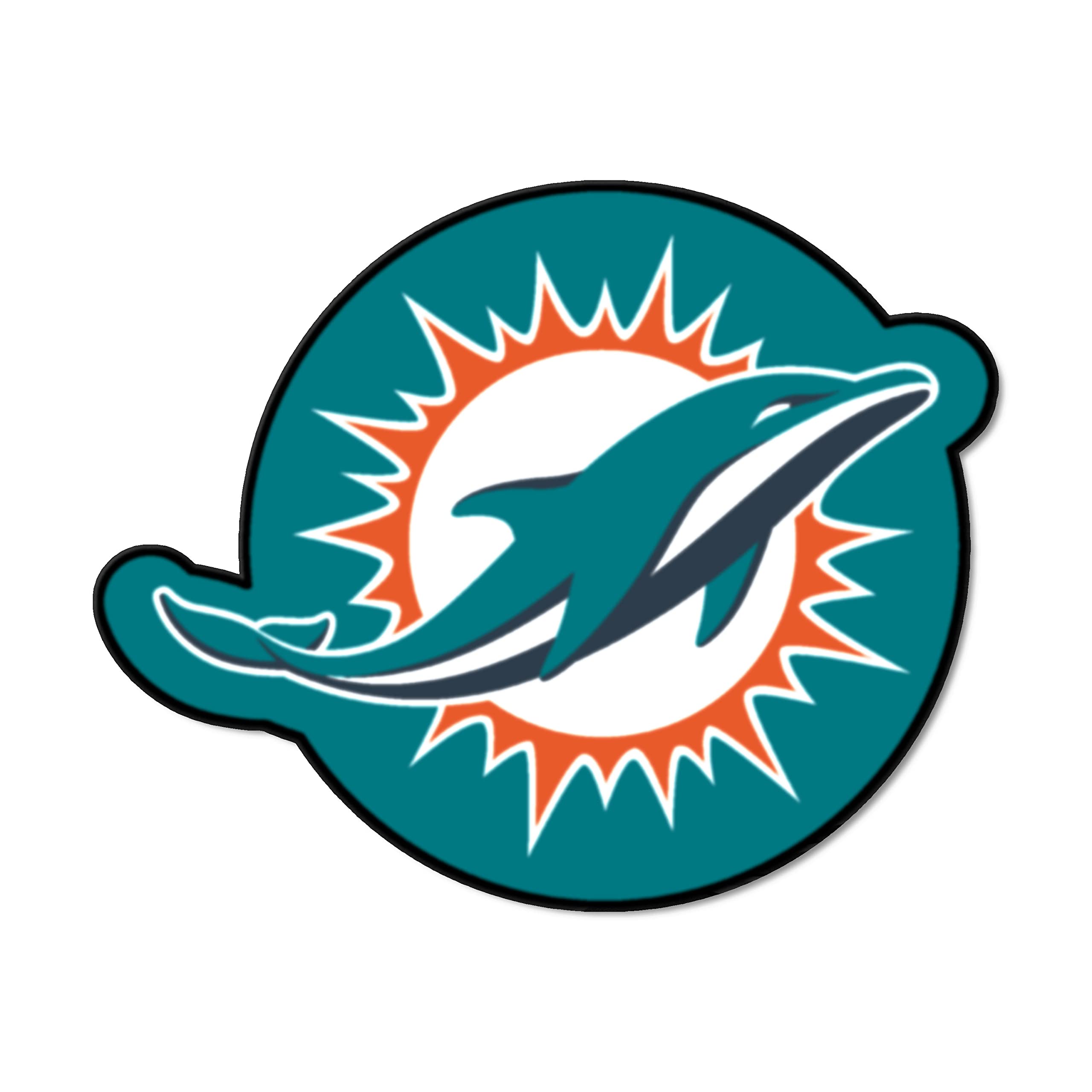 FANMATS NFL - Miami Dolphins Mascot Rug, 3' x 4'