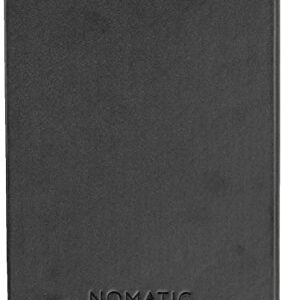 NOMATIC Notebook - Journal For Writing, Business, Office, And Sketchbook - 240 Ruled Pages - Hard Cover Notebook With Perforated Pages, Built-in Pen Holder, And Whiteboard Paper (Black)