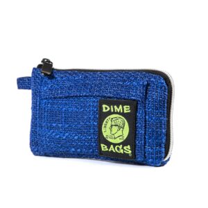 Dime Bags Padded Pouch with Soft Padded Interior | Protective Pouch for Glass with Removable Poly Bag (7 Inch, Midnight)