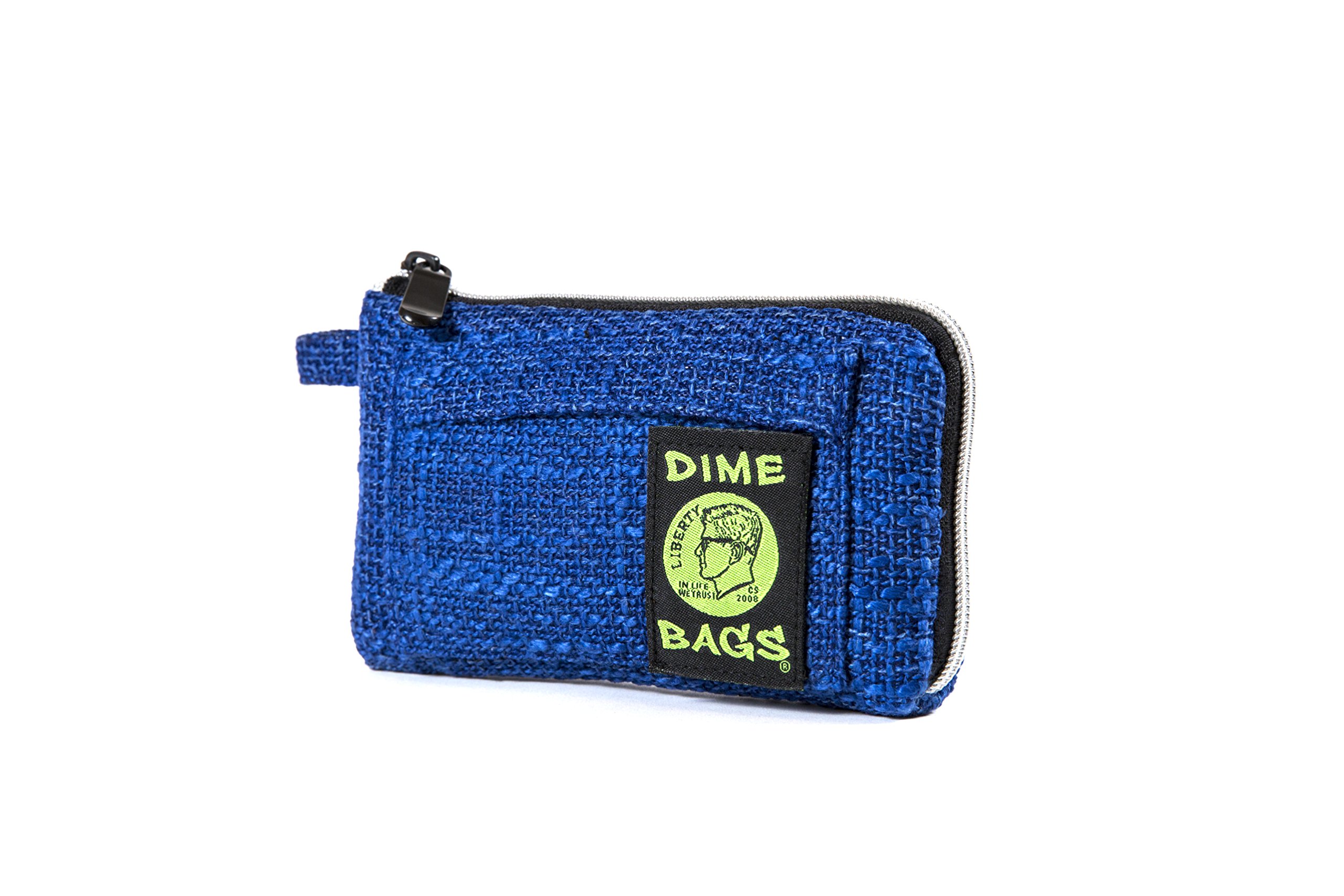 Dime Bags Padded Pouch with Soft Padded Interior | Protective Pouch for Glass with Removable Poly Bag (7 Inch, Midnight)