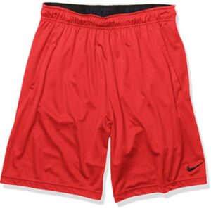 Nike Men's Dry Training Shorts, University Red/University Red/Black, Medium