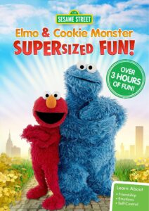 sesame street: elmo & cookie monster supersized fun! [dvd]