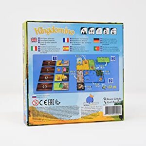 Blue Orange Games Kingdomino Award Winning Family Strategy Board Game, 4 players