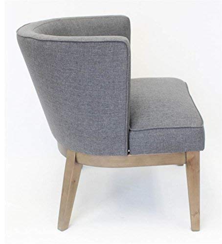 Boss Office Products (BOSXK) Ava Drift Accent Chair, Slate Grey