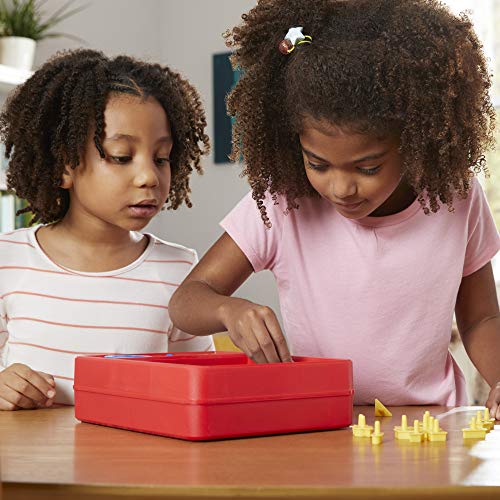 Hasbro Gaming Perfection Game for Preschoolers and Kids Ages 5 and Up, Popping Shapes and Pieces, Preschool Board Games for 1 or More Players