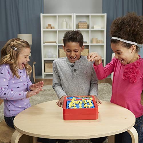 Hasbro Gaming Perfection Game for Preschoolers and Kids Ages 5 and Up, Popping Shapes and Pieces, Preschool Board Games for 1 or More Players