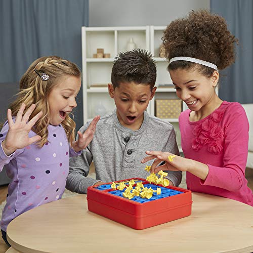 Hasbro Gaming Perfection Game for Preschoolers and Kids Ages 5 and Up, Popping Shapes and Pieces, Preschool Board Games for 1 or More Players