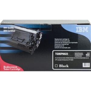 ibm remanufactured toner cartridge - alternative for hp 650a (ce270a)