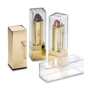 byalegory clear lipstick caps compatible with ysl - rouge pur couture lipstick - replaces original cap to see your favorite lipstick color easily (12 caps)