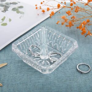 H&D HYALINE & DORA H&D Crystal Ring Holder Dish