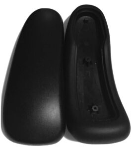 office logix shop - classic vinyl arm pads pair for herman miller aeron chair - pack of 2 armpad