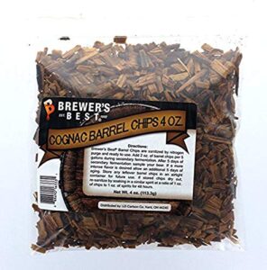 north mountain supply 6333a brewer"s best barrel chips cognac barrel, 4 oz., brown