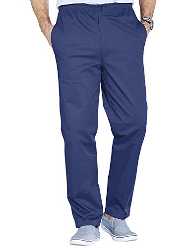 Chums | Men's | HIGH-RISE Rugby Cotton Pants | Navy