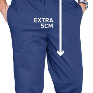 Chums | Men's | HIGH-RISE Rugby Cotton Pants | Navy