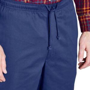 Chums | Men's | HIGH-RISE Rugby Cotton Pants | Navy