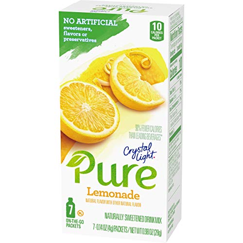 Crystal Light Pure Lemonade On-The-Go Powdered Drink Mix 84 Count