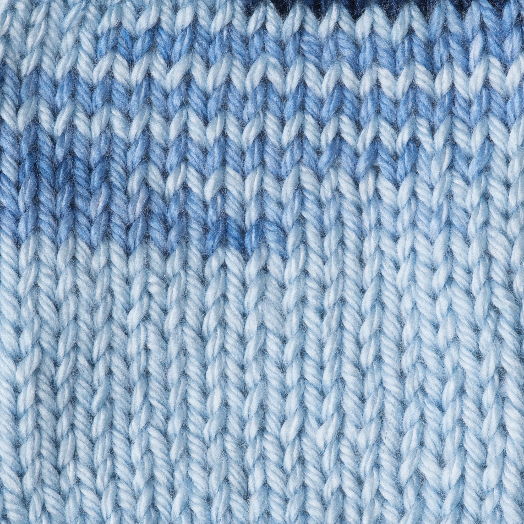 Caron Simply Soft Ombre Yarn (4) Medium Gauge 100% Acrylic - 5oz - Sat Blue Jeans - Machine Wash & Dry