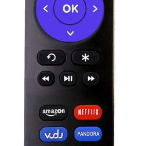 USARMT New Replaced Remote for Roku Player LT HD XD XS 1 2 3 4, NOT for Roku Stick HDMI TV