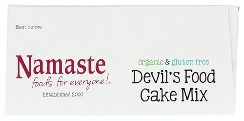 Namaste Foods Organic Gluten Free Devil's Food Cake, 13 Ounces – Allergen Free