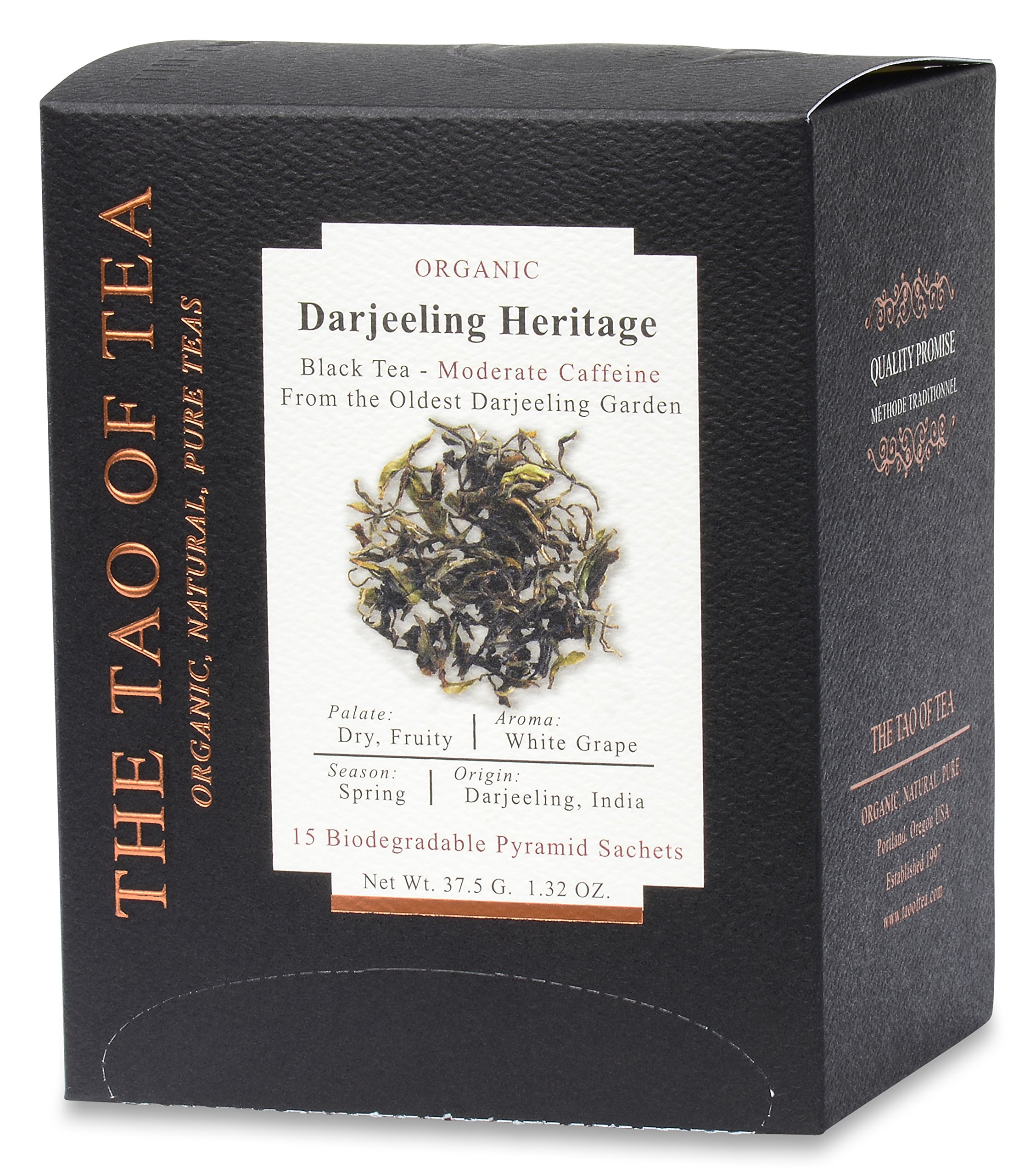 The Tao of Tea, Darjeeling Heritage, Pyramid Sachets