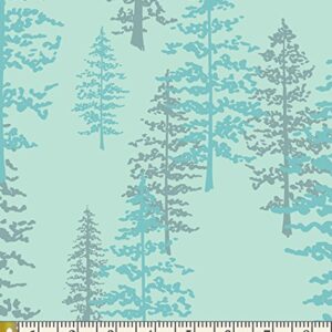 Teal and Gray Woodland Deer Fabric Bundle | Boys Quilt Fabrics | Hunting Fabrics | Buck Head Fabrics for Quilting | Deer Fat Quarters | Art Gallery Fabrics (Fat Quarters)