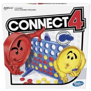 hasbro gaming connect 4 strategy board game for ages 6 and up (amazon exclusive)