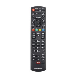 zdalamit n2qayb000827 replacement remote control fit for panasonic tv tc-50ps64 tc-65ps64 tc-p42s60 tc-p50s60 tc-p55s60 tc-p60s60 tc-p65s60 tc50ps64 tc65ps64 tcp42s60 tcp50s60 tcp55s60 tcp60s60