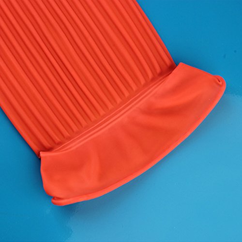 SYROVIA Household Arms Length Rubber Latex Cleaning Long Glove Reusable Kitchen Natural Rubber Living Wash Gloves