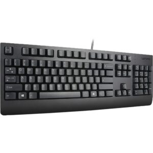 lenovo preferred pro ii wired external usb keyboard ( 4x30m86879) factory sealed retail product for usa, black