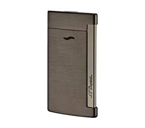 S.T. Dupont D-027712 Slim 7 Lighter - Brushed Gun Metal