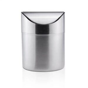 Cuisinox in-Home Stainless Steel Countertop Compost Bin, 4.7" x 6.6" (5-Cup)