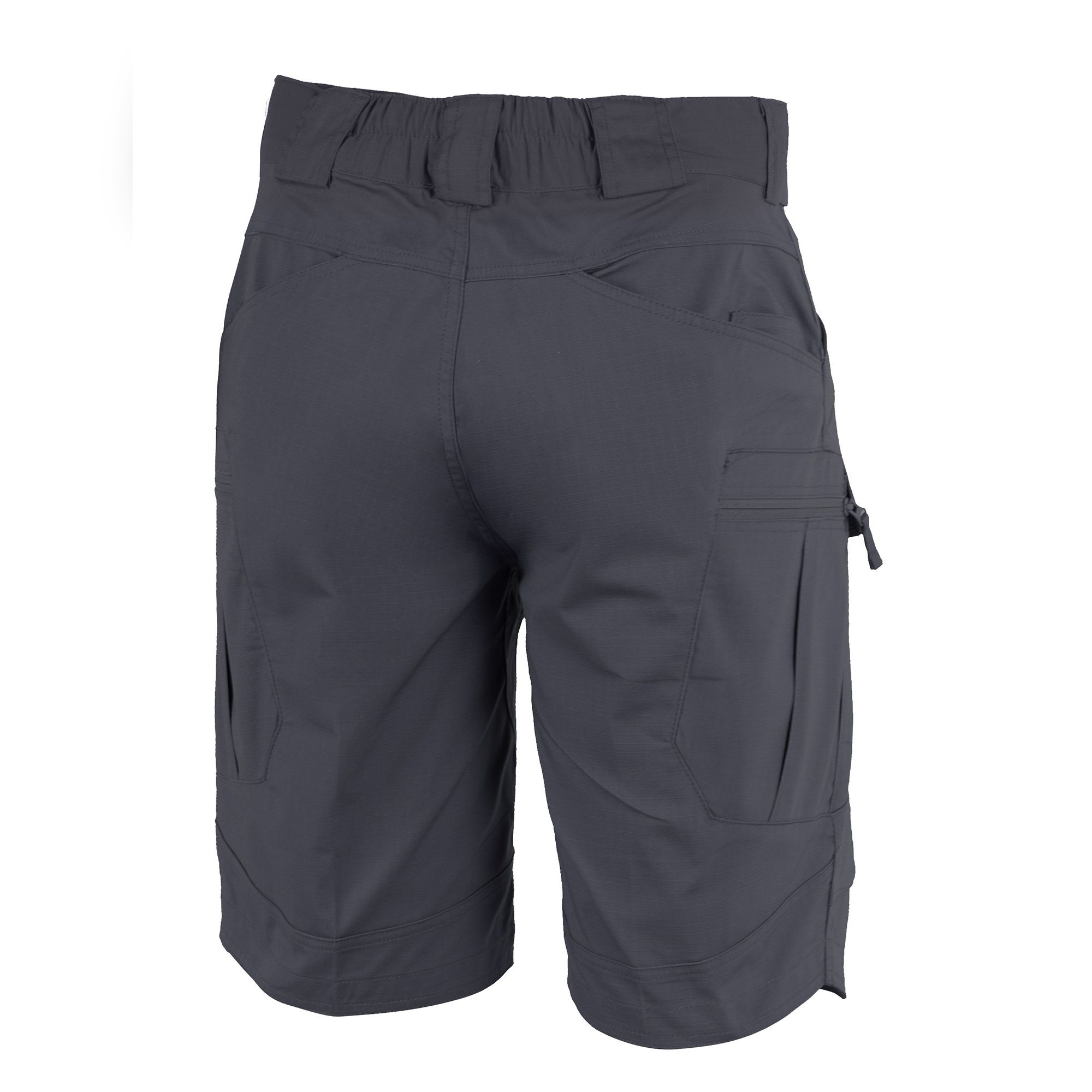 Helikon-Tex Urban (UTK) Tactical Shorts for Men - Lightweight & Breathable Cargo Shorts for Tactical, Military, Police, Hiking, & Hunting (Shadow Grey PolyCotton Ripstop W34, L11)