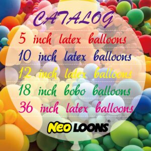 Neo LOONS® 100 pcs 5" Pastel Turquoise Blue Premium Latex Balloons - Great for Kids, Adult Birthdays, Weddings, Receptions, Baby Showers, Water Fights, or Any Celebration