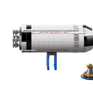 LEGO Ideas NASA Apollo Saturn V 92176 Outer Space Model Rocket for Kids and Adults, Science Building Kit (1969 Pieces)