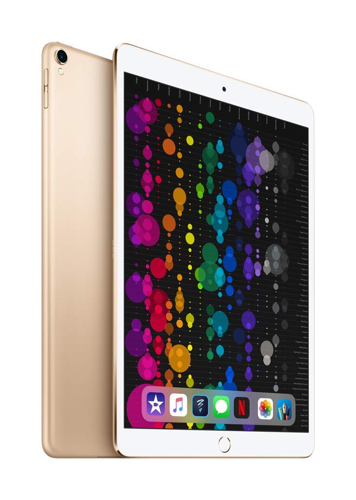 Apple iPad Pro (10.5-inch, Wi-Fi + Cellular, 512GB) - Gold (Previous Model)