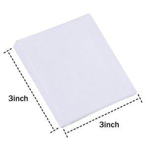 Mini Canvas Panels for Painting Craft Drawing, 24 Pack (3 by 3 Inch)