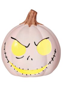 disney the nightmare before christmas jack skellington, 6" light up pumpkin