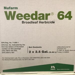 Weedar 64 Broadleaf Herbicide 5 Gallons, Liquid (2 x 2.5gal)