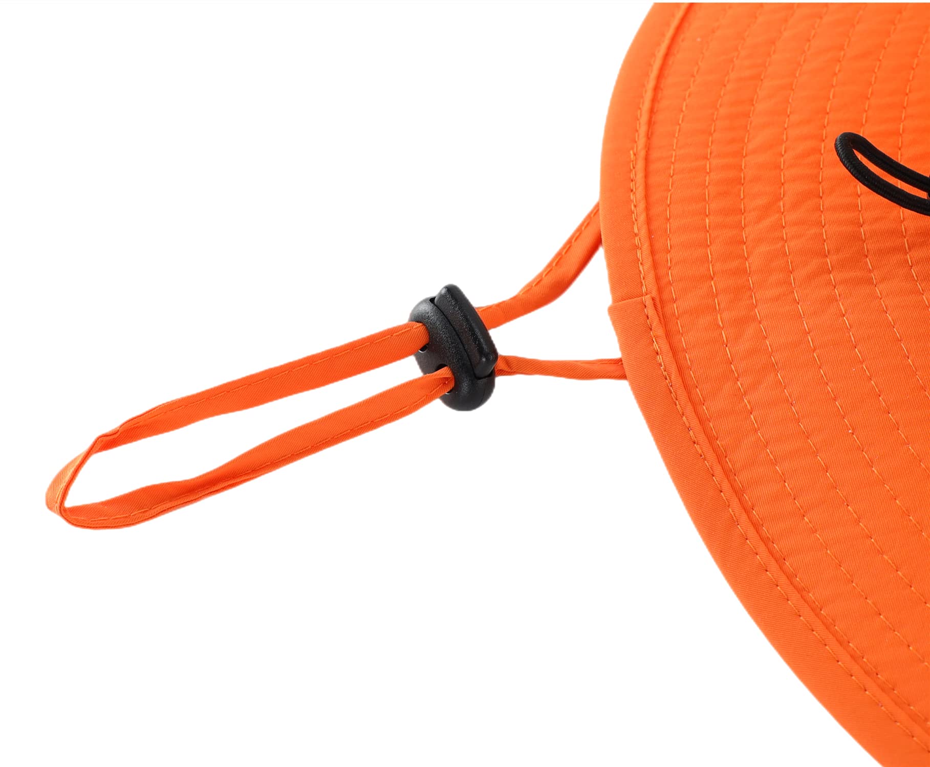 Connectyle Outdoor Mesh Sun Hat Wide Brim Sun Protection Hat Summer Fishing Hunting Hiking Gardenig Hat Orange