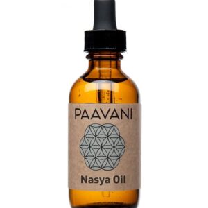 PAAVANI Ayurveda Nasya Oil - Ayurvedic Nasal Cleaner & Moisturizer Drops for Sinus Relief (2 oz.)