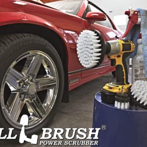 Car Accessories - Drill Brush Attachment - Car Wash - Wheel Brush - Car Mats - Detail Brush - Carpet Cleaner - Upholstery Cleaner - Boat Accessories - Glass Cleaner - Kayak Hull Cleaner - Fiberglass