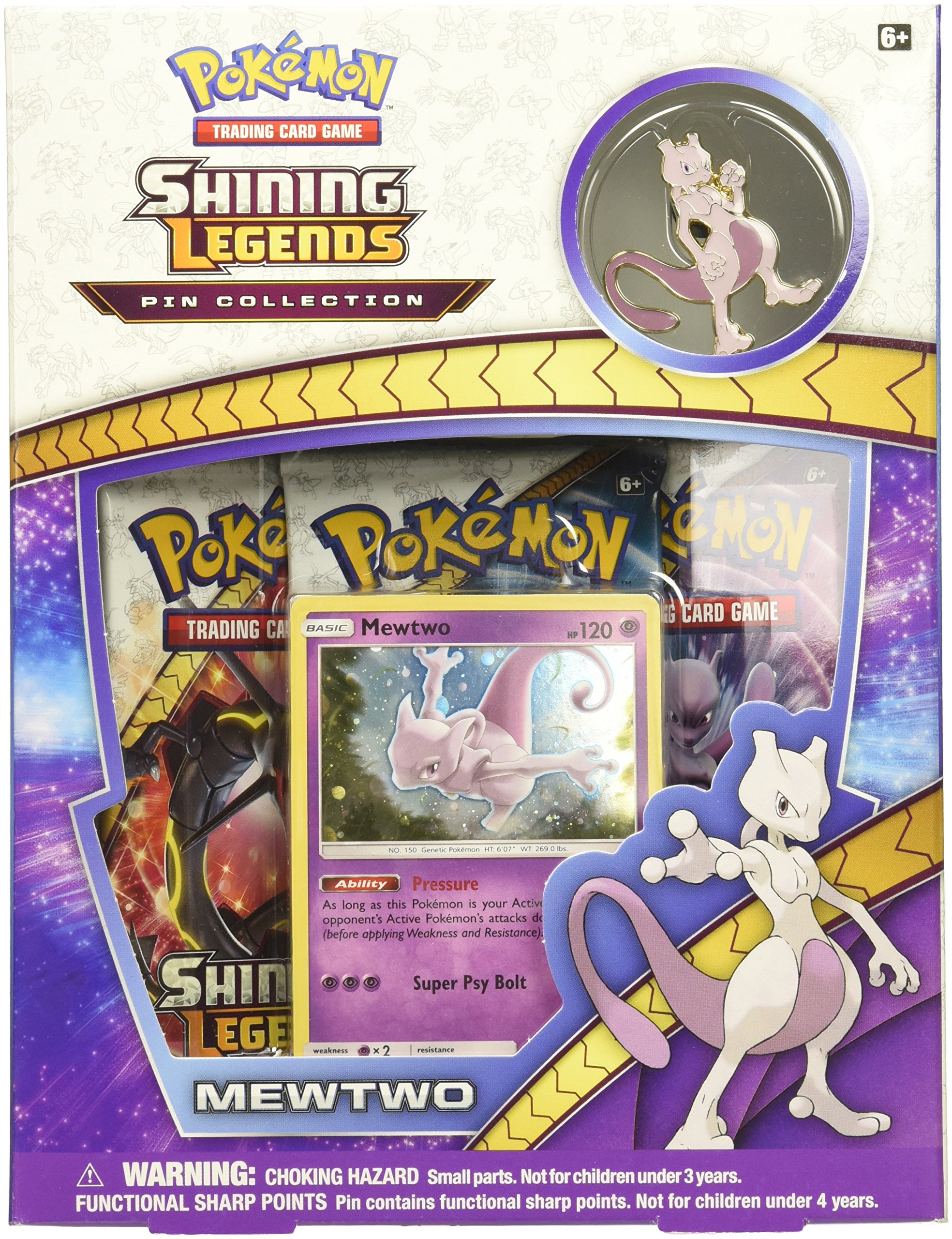 Pokemon Shining Legends Mewtwo Collectible Cards