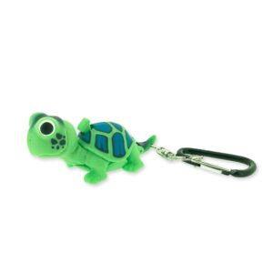 big discoveries wildlight animal carabiner flashlight - fun mini keychain flash lights for kids, nurses, camping