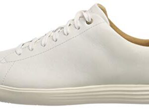 Cole Haan mens Grand Crosscourt Ii Sneaker, White Leather, 9.5 US