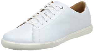 cole haan mens grand crosscourt ii sneaker, white leather, 9.5 us