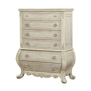 acme ragenardus wood bombay chest antique white