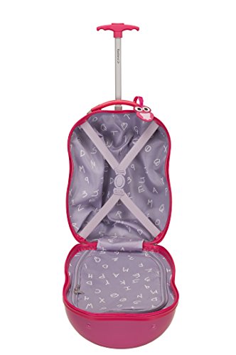 Rockland Jr. Kids' My First Hardside Spinner Luggage, Telescoping Handles, Owl, Carry-On 19-Inch