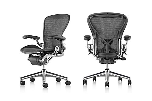 Herman Miller Classic Aeron Chair-Aluminum, Size B