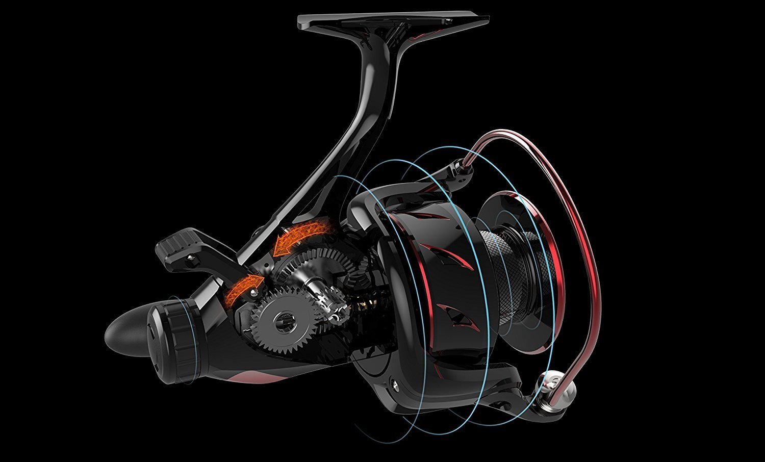 KastKing Sharky Baitfeeder III Spinning Fishing Reel,Size 6000