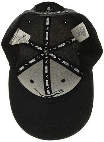 PUMA Men's Evercat Icon Snapback Cap, Black, One Size